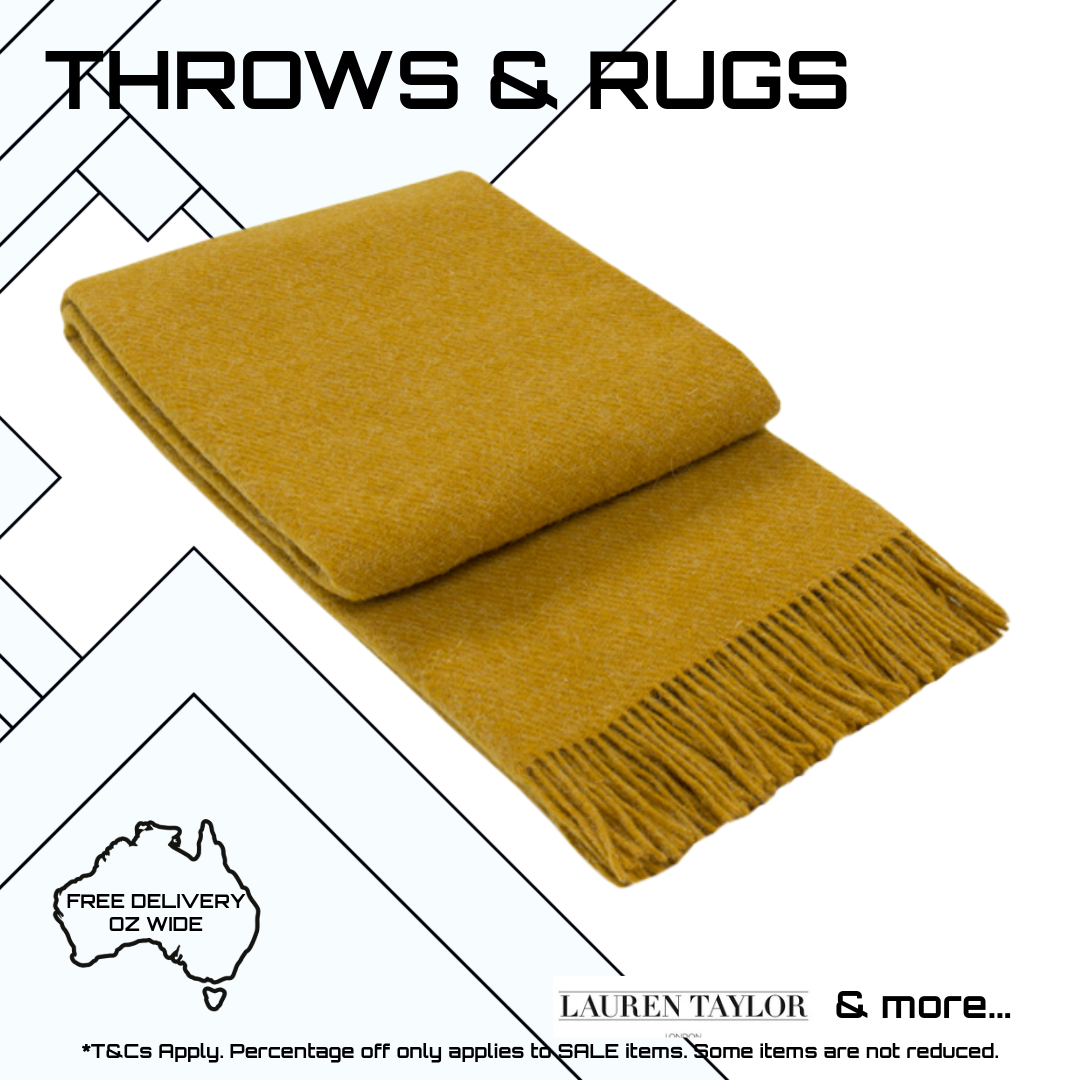 Throws & Rugs | Fast & Free Delivery from Australia – Malls Online